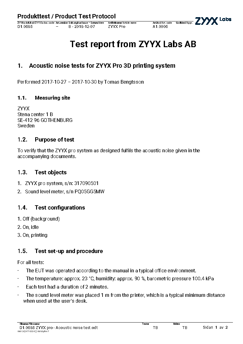 Brochures & Data Sheets - ZYYX Labs
